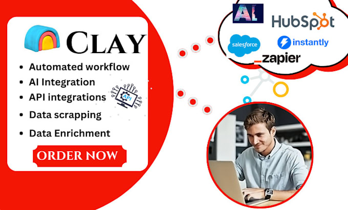 Connect clay workflows with instantly ai, hubspot by Adeyanjudavid22 | Fiverr