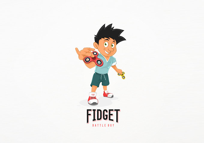 Design unique fidget battle boy logo by Lon_wuckert | Fiverr