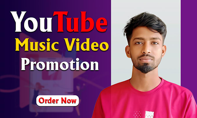 Do promote your youtube music video for maximum exposure by Roni700 | Fiverr