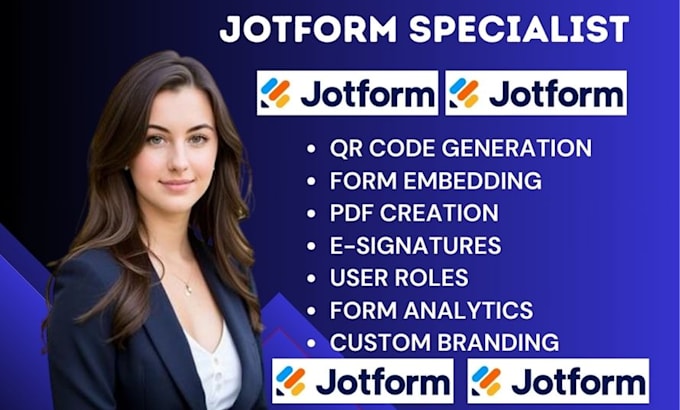 Setup jotform drag and drop form template embed forms file upload autoresponder by ...