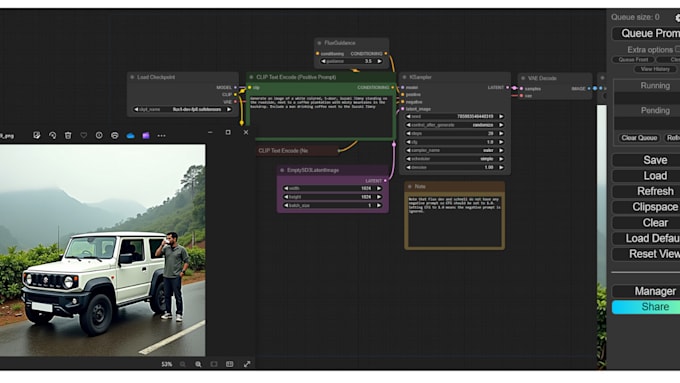 Do comfyui workflow and deploy node on runpod as serverless api by Positivedave | Fiverr