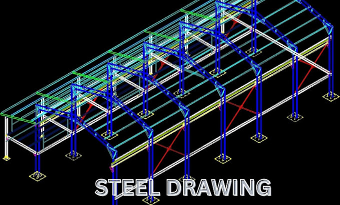 Structural steel detailing with shop drawing and fabrication drawing ...