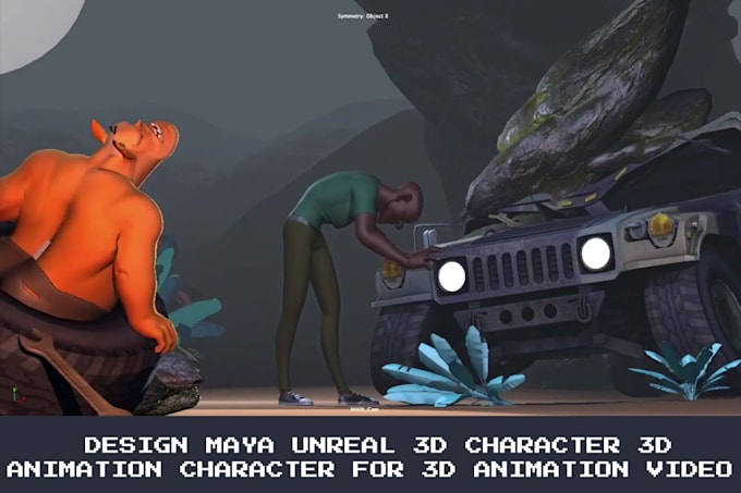 Design maya unreal 3d character 3d animation character for 3d animated video by Richardd_3d | Fiverr