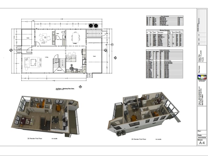 Be your architect, draftsman for house plans, autocad 2d floor plan ...