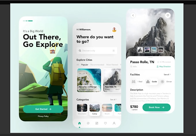 Develop ai trip planning app travel planner, trip tracking app tour ...