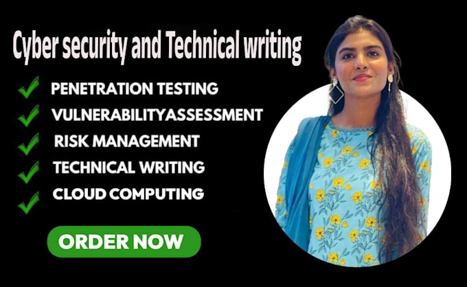 Do any cyber security projects and tasks by Hira_write | Fiverr