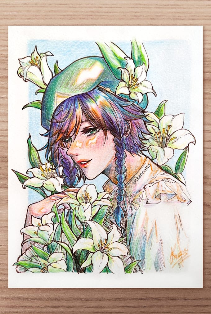 Draw your ffxiv character, oc or loved ones by Kannatta | Fiverr