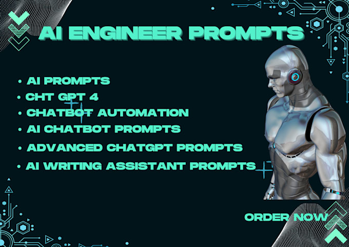 Engineer chatgpt prompts and trains you in openai prompting by Contentexpert58 | Fiverr