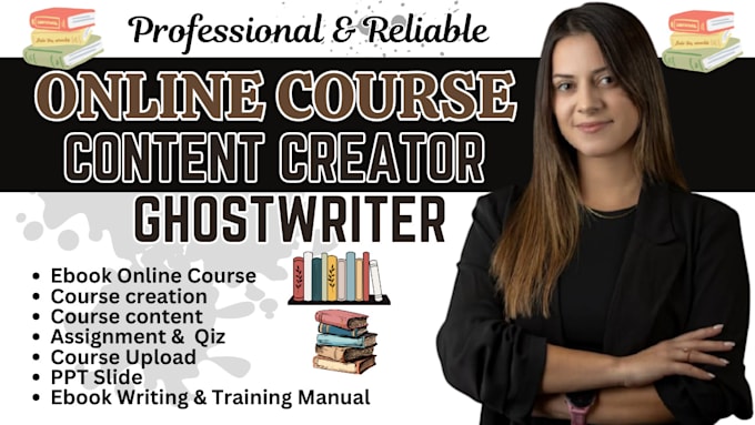 Ghost write training course business course self help course construction course by Richard ...