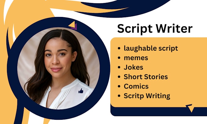 Write laughable comedy script funny memes movie script jokes by Esther ...