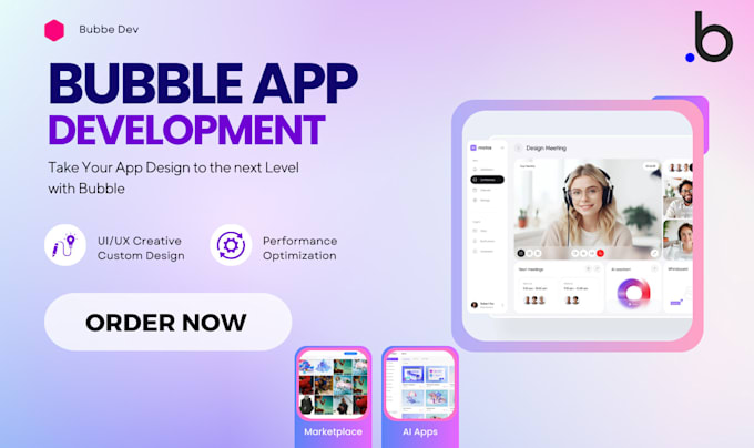 Bubble io bubble io app developer bubble marketplace mvp bubble ai saas by Blaise_98 | Fiverr