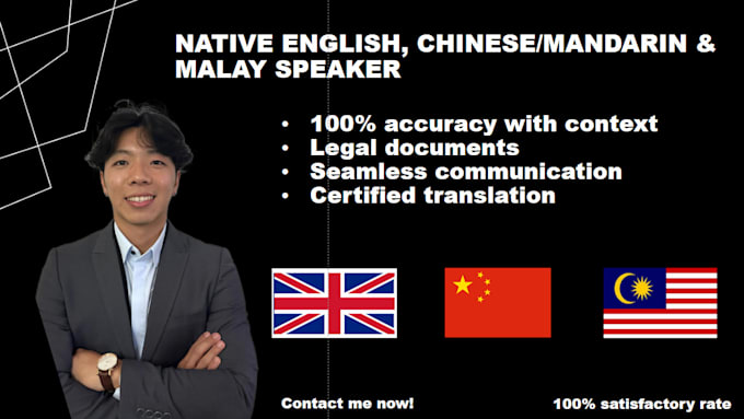 Three way translation with precision and context by Yongzhi0805 | Fiverr