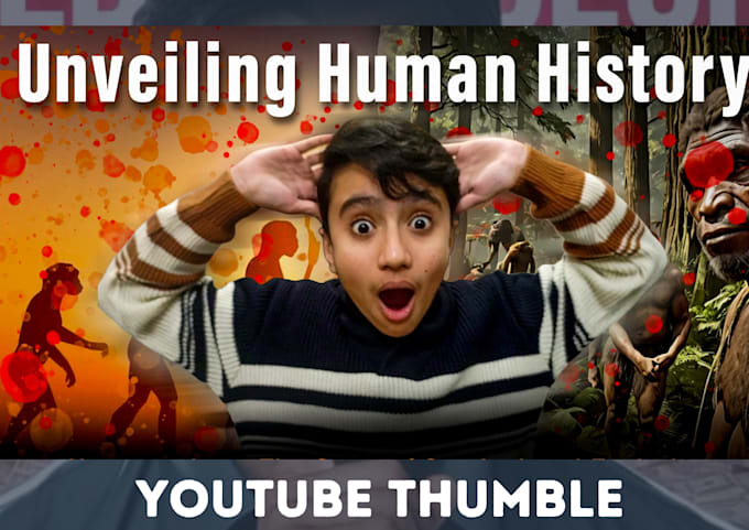 Do design attractive youtube thumbnail full ctr by Ansarsayani | Fiverr