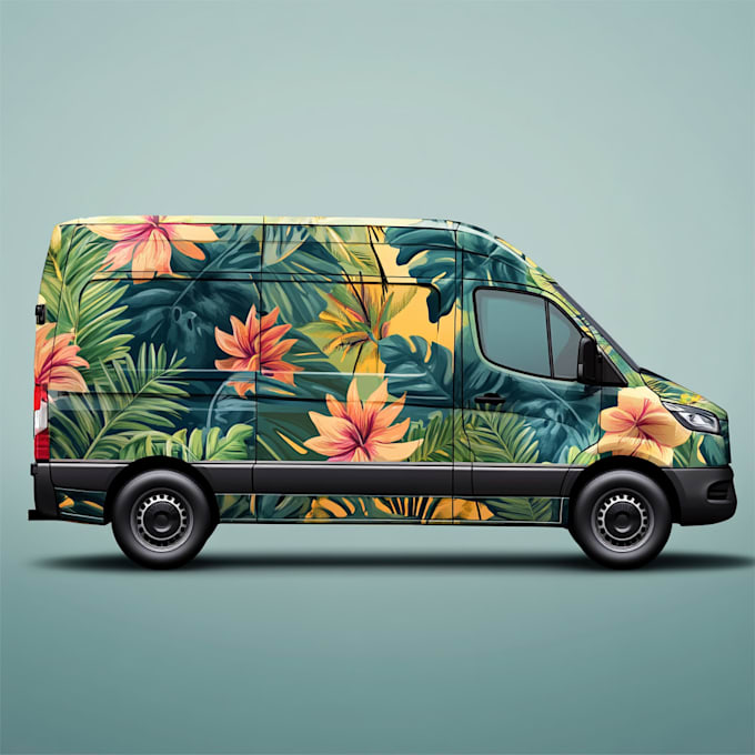 Create vehicle wrap design, van wrap design, truck wrap, by ...