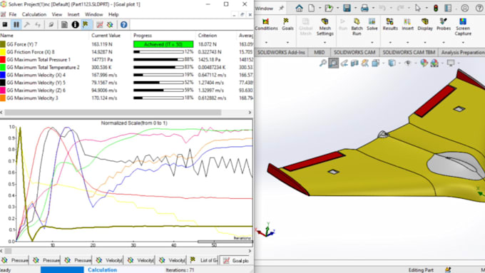 Design a high performance flying wing aircraft with cfd simulation by ...