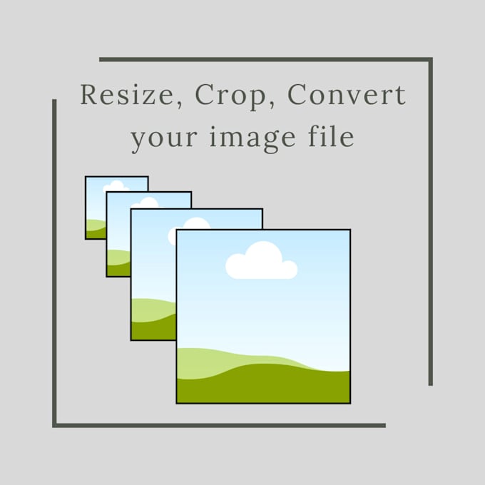 Bulk image conversion, resize, cropping, rename by Dadescu | Fiverr