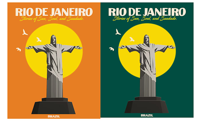 Design a luxury assouline style travel poster or book cover