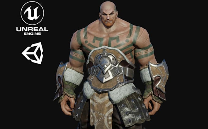 Revamp 3d character design,animaze hyper realistic model,unity,unreal engine,rig by Cadbhol | Fiverr