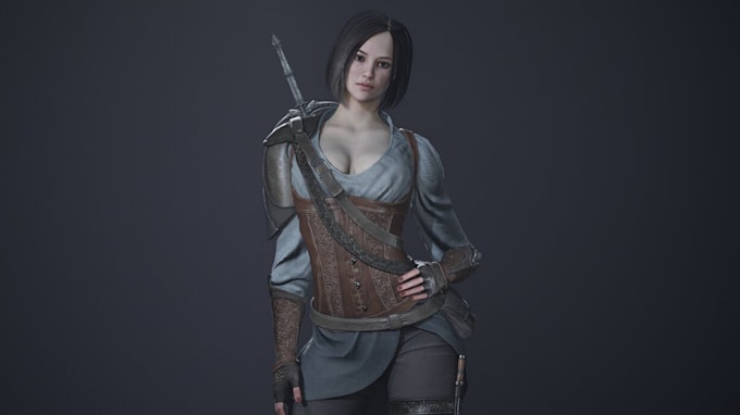 3d realistic nsfw,metahuman character ue5 arkit rig,2d image to 3d model, stl by Cadbhol | Fiverr