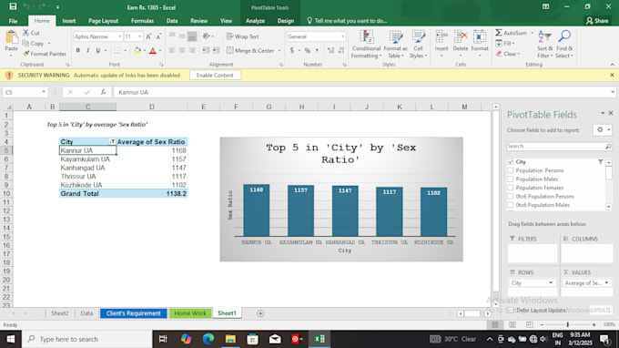 Do fast excel data cleaning, formatting, analysis, typing and image to text by Nil_excel25 | Fiverr