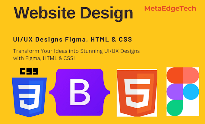 Design a figma website ui ux design by Metaedgetech | Fiverr