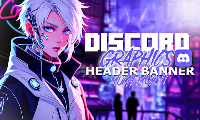 Create custom discord headers banners and icons by Bassimbekkali | Fiverr