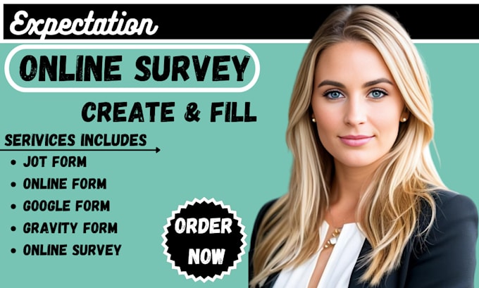 Design and develop jotform, type form, online forms and surveys by ...