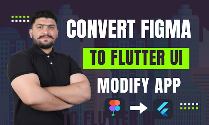 Convert figma to flutter ui reskin and modify codecanyon apps by Zeeshi ...