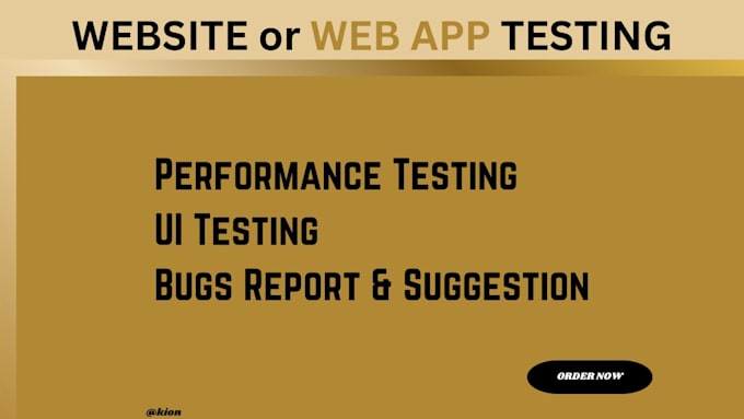 Do User Testing For Your Website App Qa Manual Testing And Software