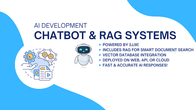 Build ai chatbots , rag based on your need by Harris_akhtar | Fiverr
