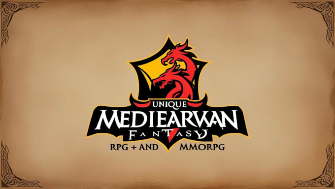Design unique medieval, fantasy, rpg, mmorpg game logo title by ...