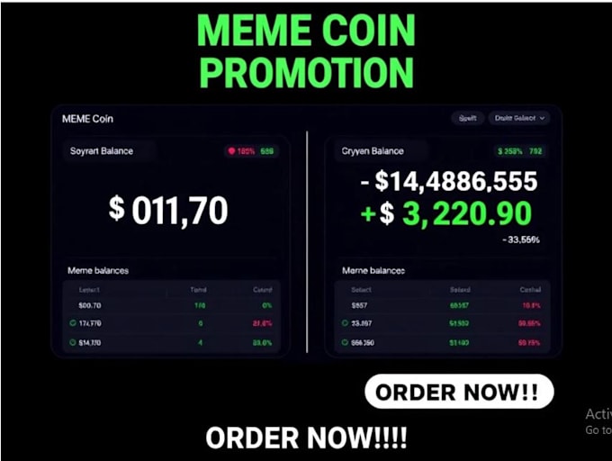 Raise solana meme coin promotion, meme coin marketing, telegram crypto promotion by Jamesfemi969 ...