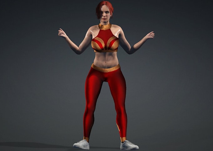 Buildup 3d Realistic Nsfw Character 2d Sketch To 3d Model Rig To Ue5 Mannequin By Emmagyda Fiverr