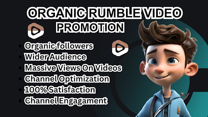 Rumble video promotion, rumble views, rumble followers, and channel ...