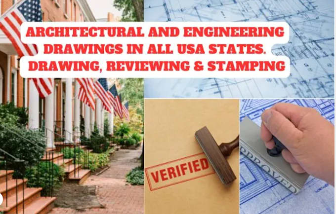 Draw stamp architectural drawing engineering drawing city permits mep ...