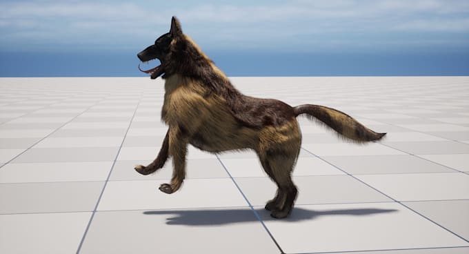 Make 3d animal model with realistic fur, xgen hair, texture and rigging ...