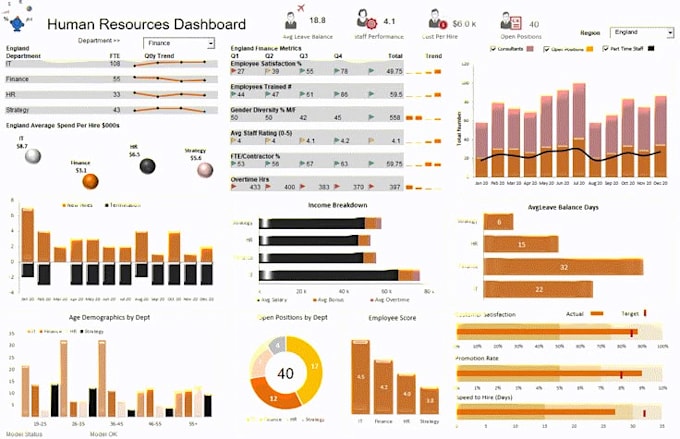 Design professional excel dashboard chart pivot tables graph and vlookup by Morinaahmed | Fiverr