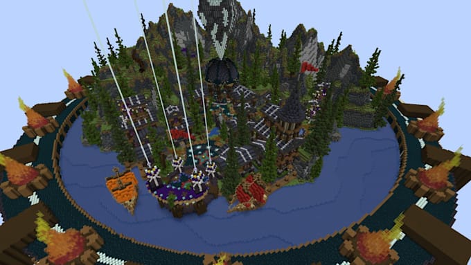 Build a spawn ,hub or map for your minecraft server by Zulkhanbibi997 ...