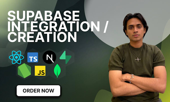 Develop supabase appwrite database with your react nextjs by Atique_webdev | Fiverr