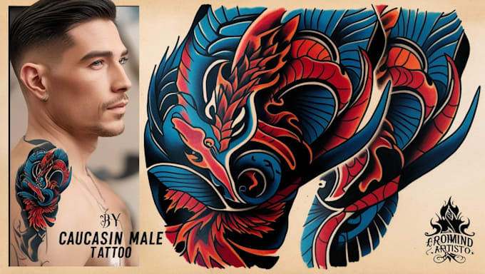Create unique custom tattoo any tattoo design, by Pameno | Fiverr