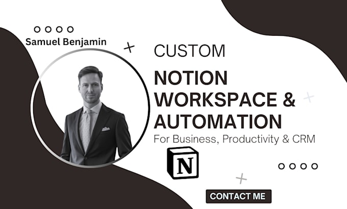 Build, automate, and optimize your notion workspace for maximum efficiency by Automation018 | Fiverr