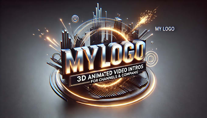 3d logo animation intro by Ahmed0058 | Fiverr