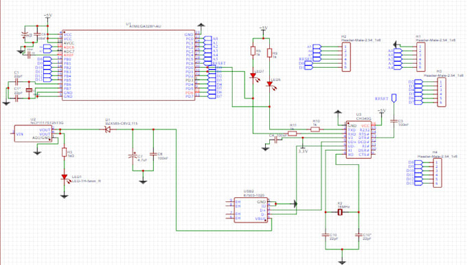 Design and simulate electronic circuits using proteus and multisim by Ifrah_gohar | Fiverr