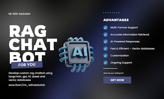 Develop Custom Rag Chatbot Using Langchain Gpt Hf Dseek And Vector Databases By Ml