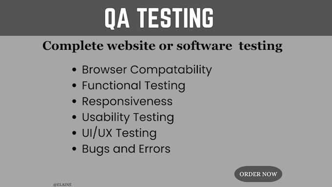 Do website review, user testing, manual testing mobile and website ... Do website review, user testing, manual testing mobile and website ...