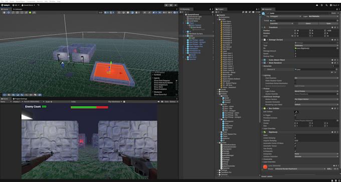 Create a simple program or game using unity by Cosmic_a | Fiverr