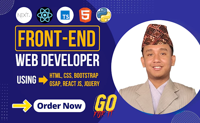Be your pressional full stack developer nextjs django by Dongsundar | Fiverr