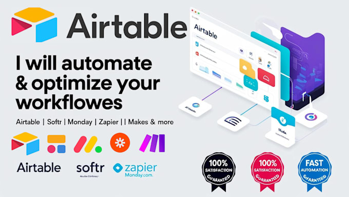 Build and automate workflows with airtable and softr by Kirahlove | Fiverr