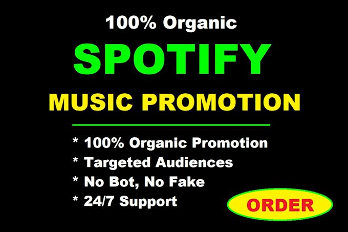 Promote your spotify track to millions of real and active audiences by ...