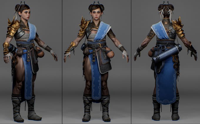 Realistic 3d modeler, stylized nsfw model,ue4,5 character, rig unity3d,animate3d by Ogerama | Fiverr